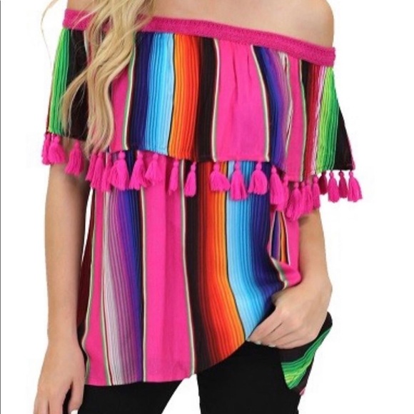 Judith March | Tops | Off Shoulder Serape Top | Poshmark